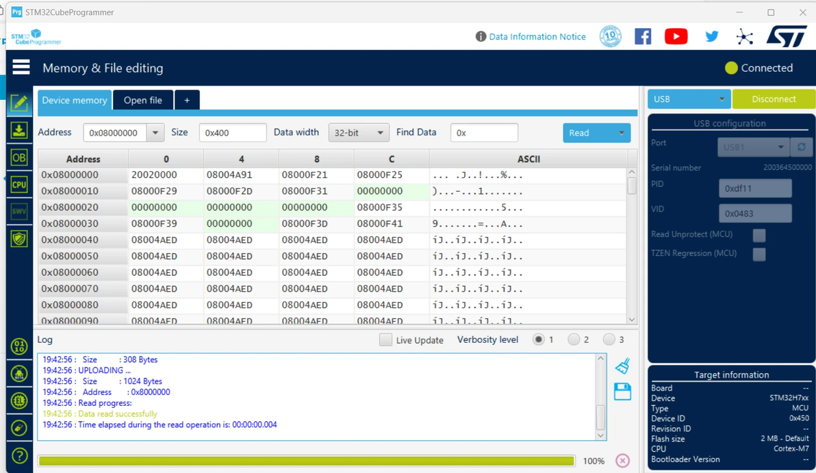 OpenMV3(STM32H743)更换H750,刷写OpenMV4修复过程。 - 哔哩哔哩