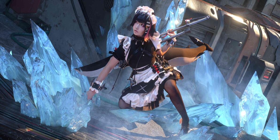 【Cosplay图集精选】yuuhui玉汇 绝区零 -艾莲·乔 [136P+1V - 哔哩哔哩