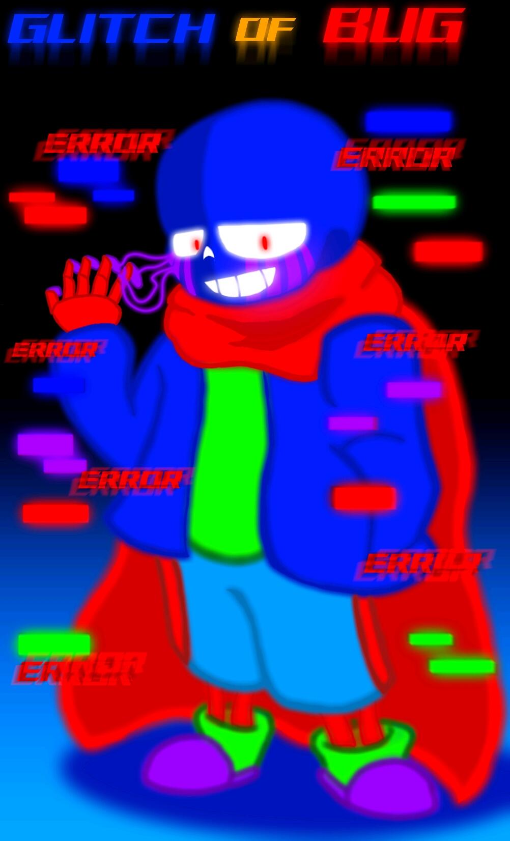 故障的BUG!Sans设定(新) - 哔哩哔哩