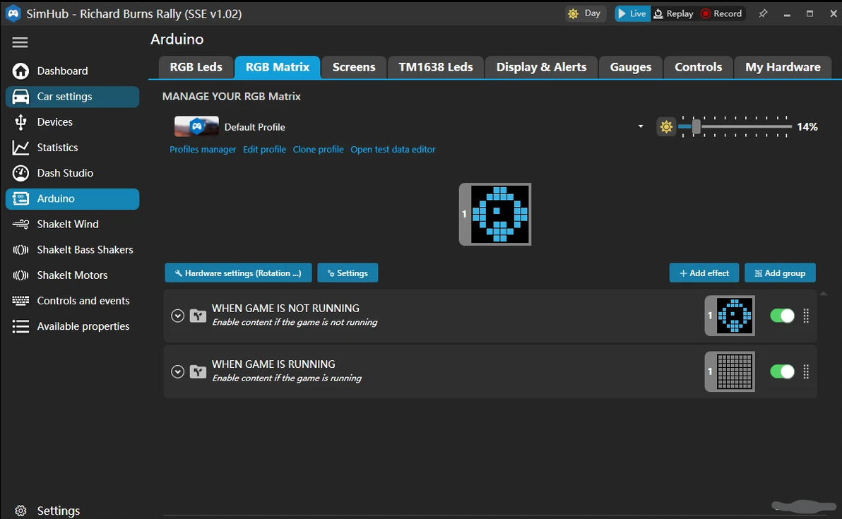 Simhub模拟赛车仪表DIY后的软件配置，让正确的信息显示在对应的屏幕模块上 - 哔哩哔哩