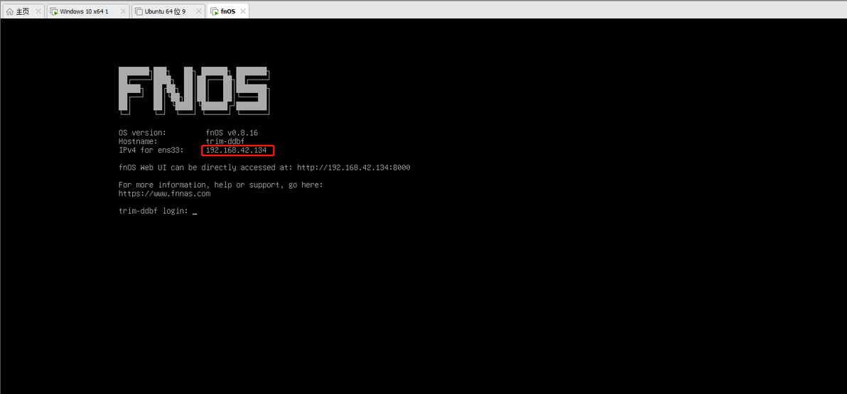 Windows系统使用VMware安装飞牛云（FnOS)结合内网穿透远程访问保姆级教程 - 哔哩哔哩