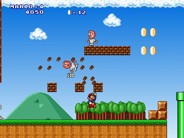 国内外流行的马里奥同人游戏之一——《永远的马里奥（Mario Forever）》 - 哔哩哔哩