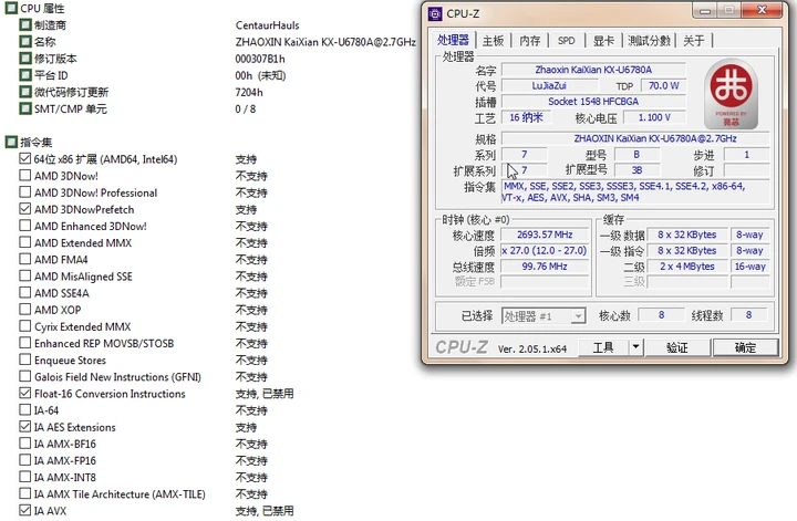 【图吧杂谈】关于兆芯的民用CPU Vendor ID使用CentaurHauls的原因分析 - 哔哩哔哩