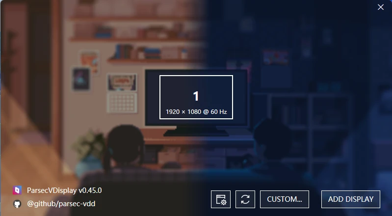 最强虚拟显示器工具：Parsec-vdd - 哔哩哔哩