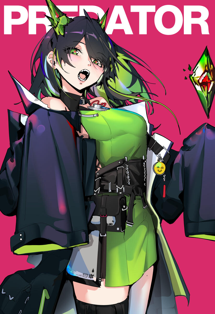 二次元图鉴 | 《明日方舟》Mon3tr（壁纸美图·第1030辑） - 哔哩哔哩