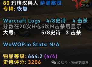 讲清楚魔兽世界战绩显示类插件WCL(Archon)和WoWOP.io的事儿 - 哔哩哔哩
