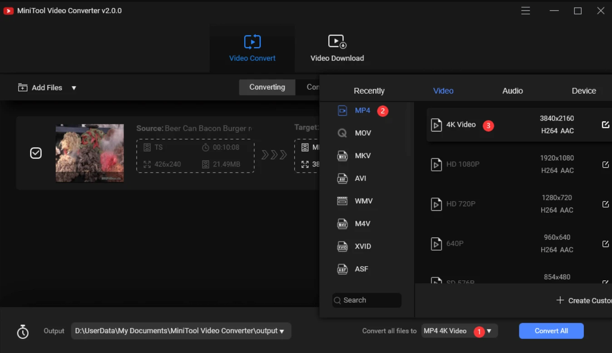 ts文件怎么合并转换成mp4？ts转mp4，快码住这5个实用方法！ - 哔哩哔哩