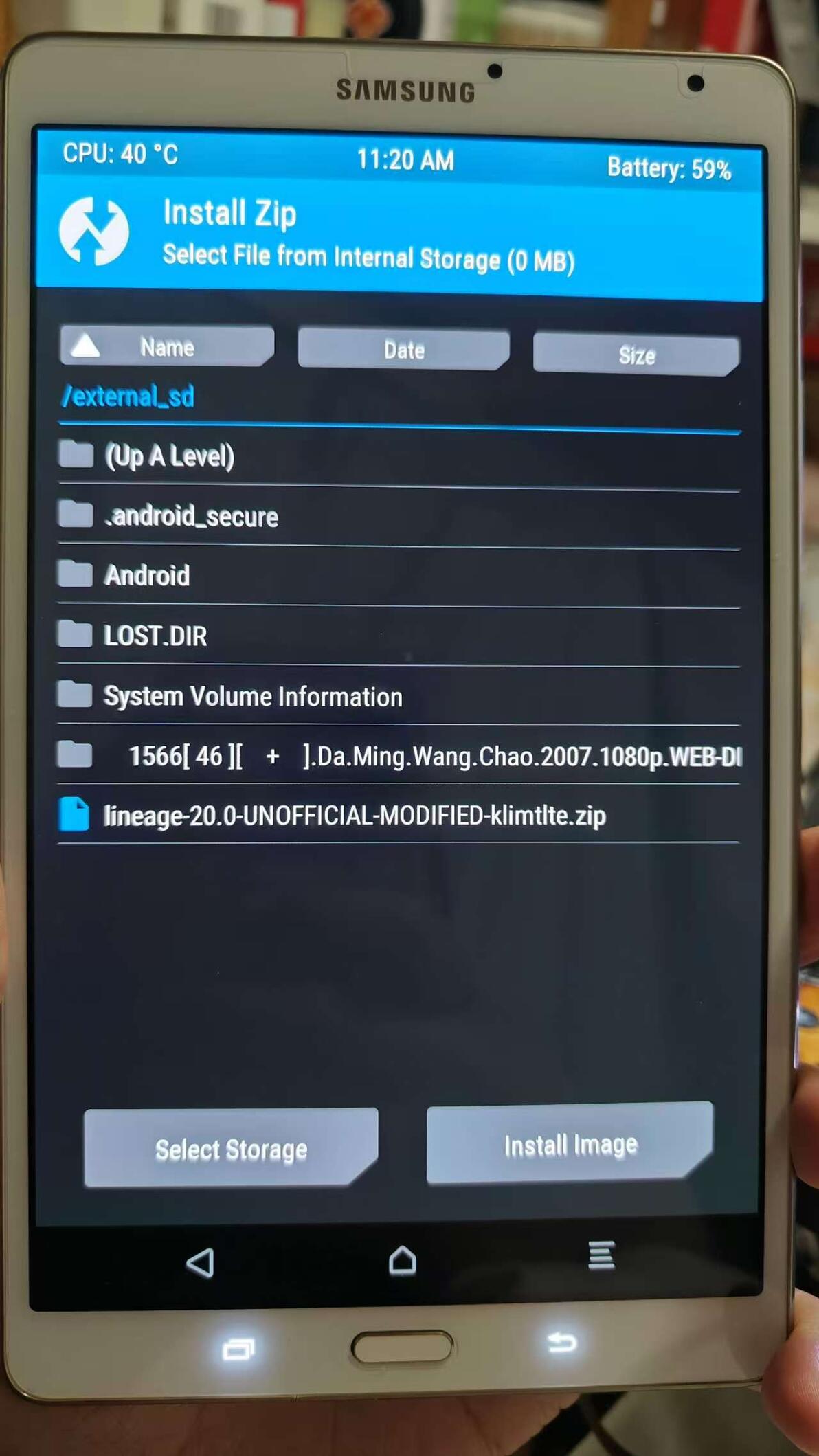 三星 SM-T700刷机 lineageos记录 - 哔哩哔哩