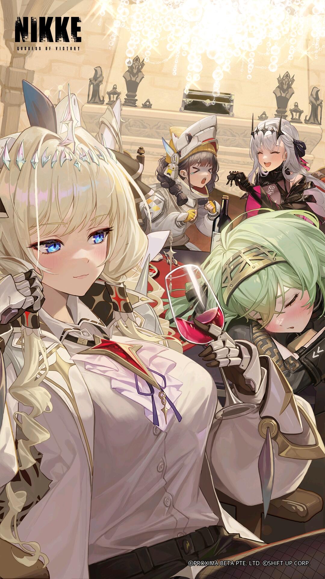 nikke1.5周年官方的一些美图 - 哔哩哔哩