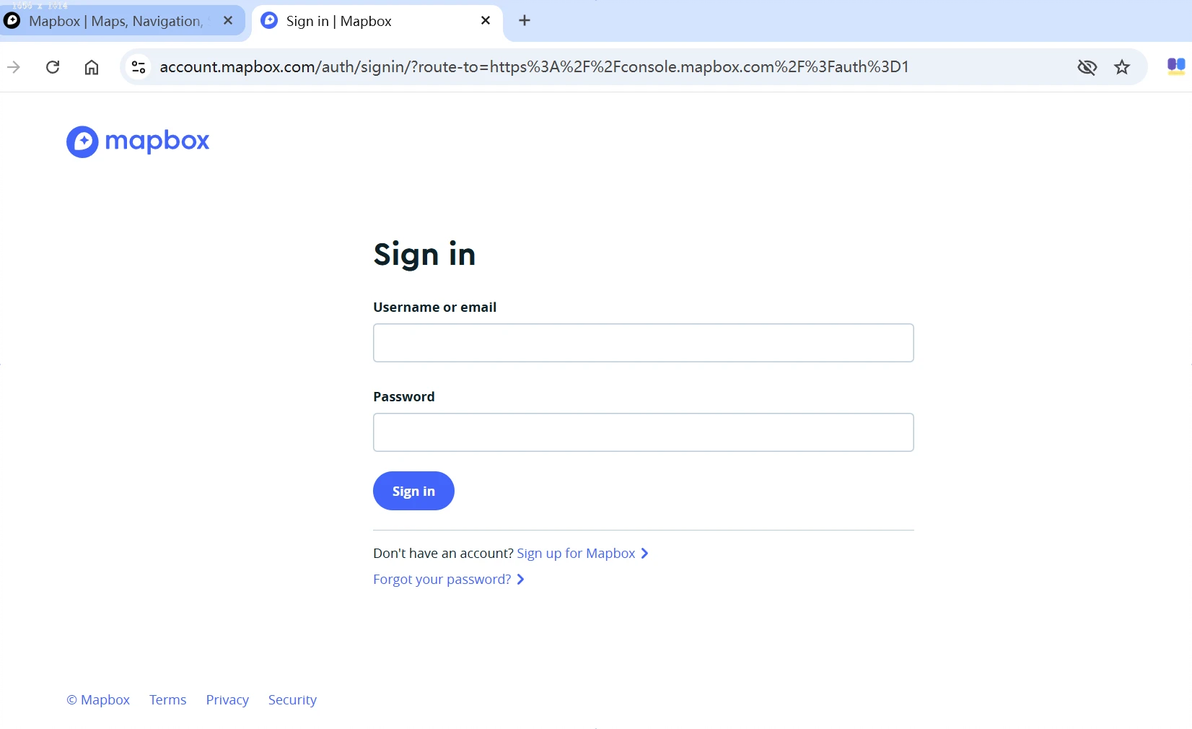 mapbox token注册流程access token获取方法api 账号注册 - 哔哩哔哩