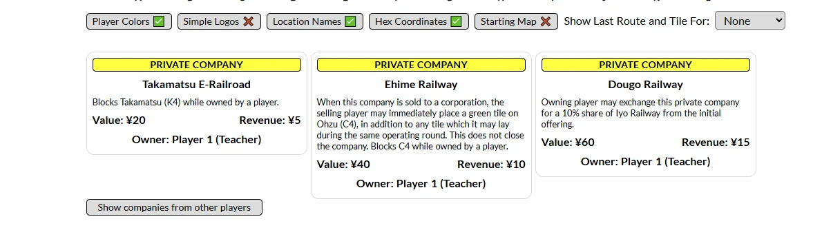 18xx网站使用教程&四国1889游戏规则 - 哔哩哔哩