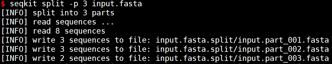 将FastA、FastQ文件拆分成多个文件 - 哔哩哔哩