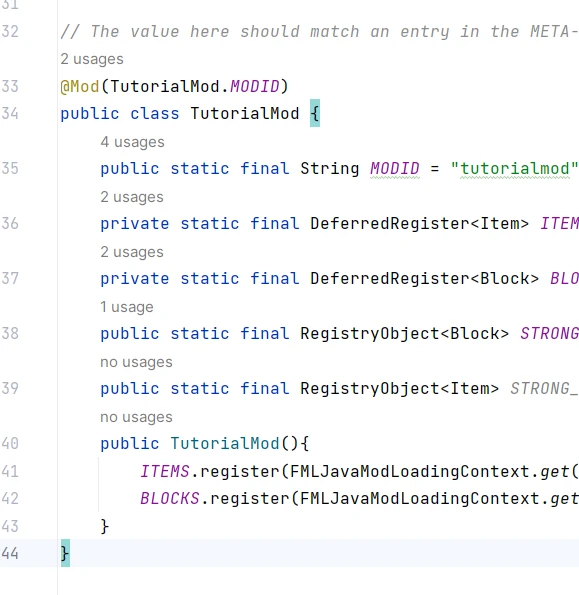 mc Forge1.20.1模组开发（2）：修改mod名称，属性 - 哔哩哔哩