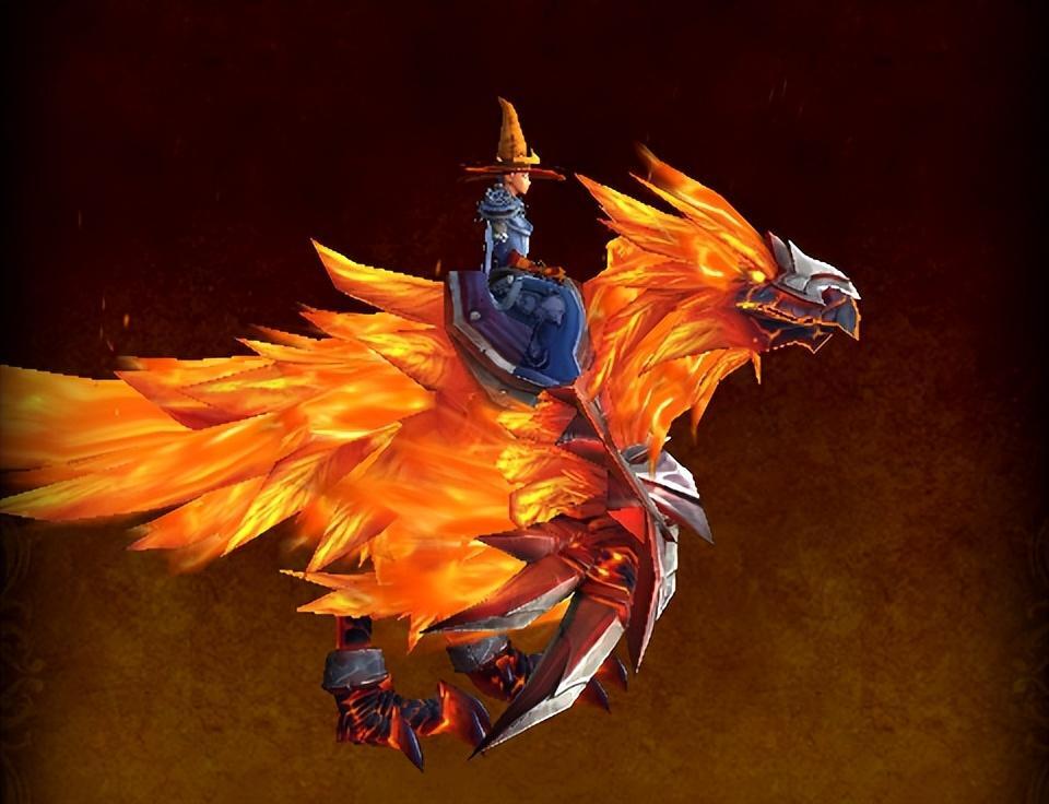 《魔兽世界》正式服坐骑收集指南——纯血火鹰&火乌鸦 - 哔哩哔哩