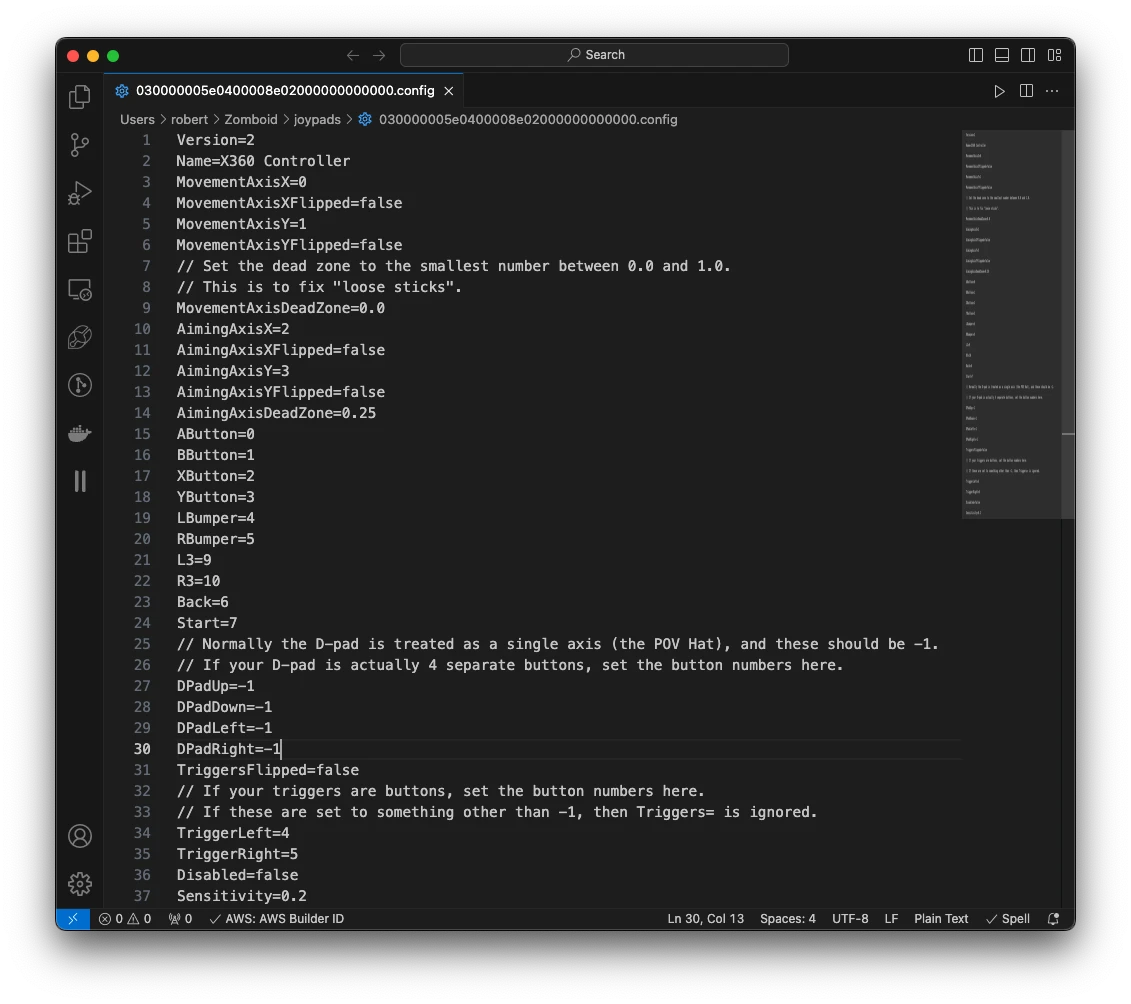 Project Zomboid Xbox手柄十字键（方向键）失灵问题解决 - 哔哩哔哩