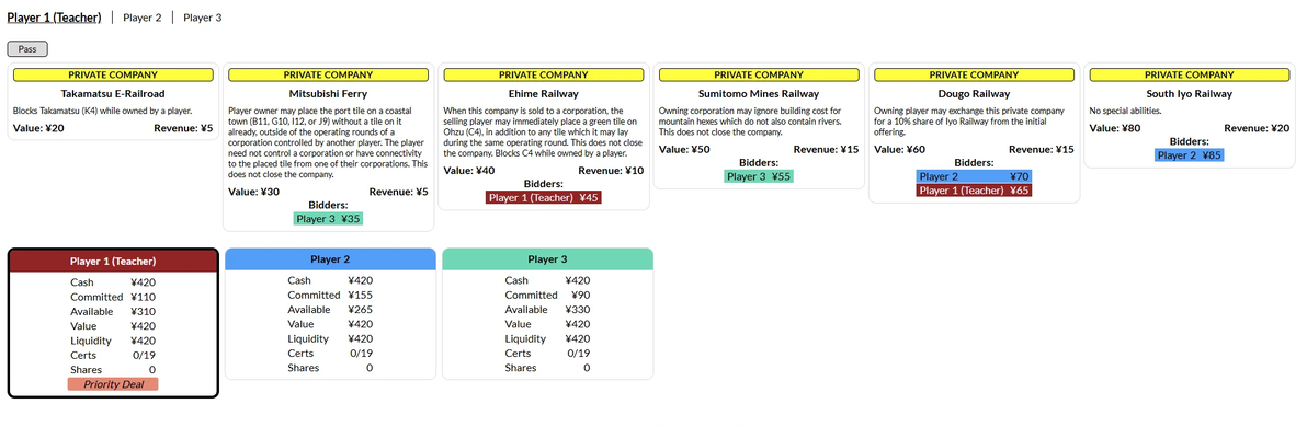 18xx网站使用教程&四国1889游戏规则 - 哔哩哔哩