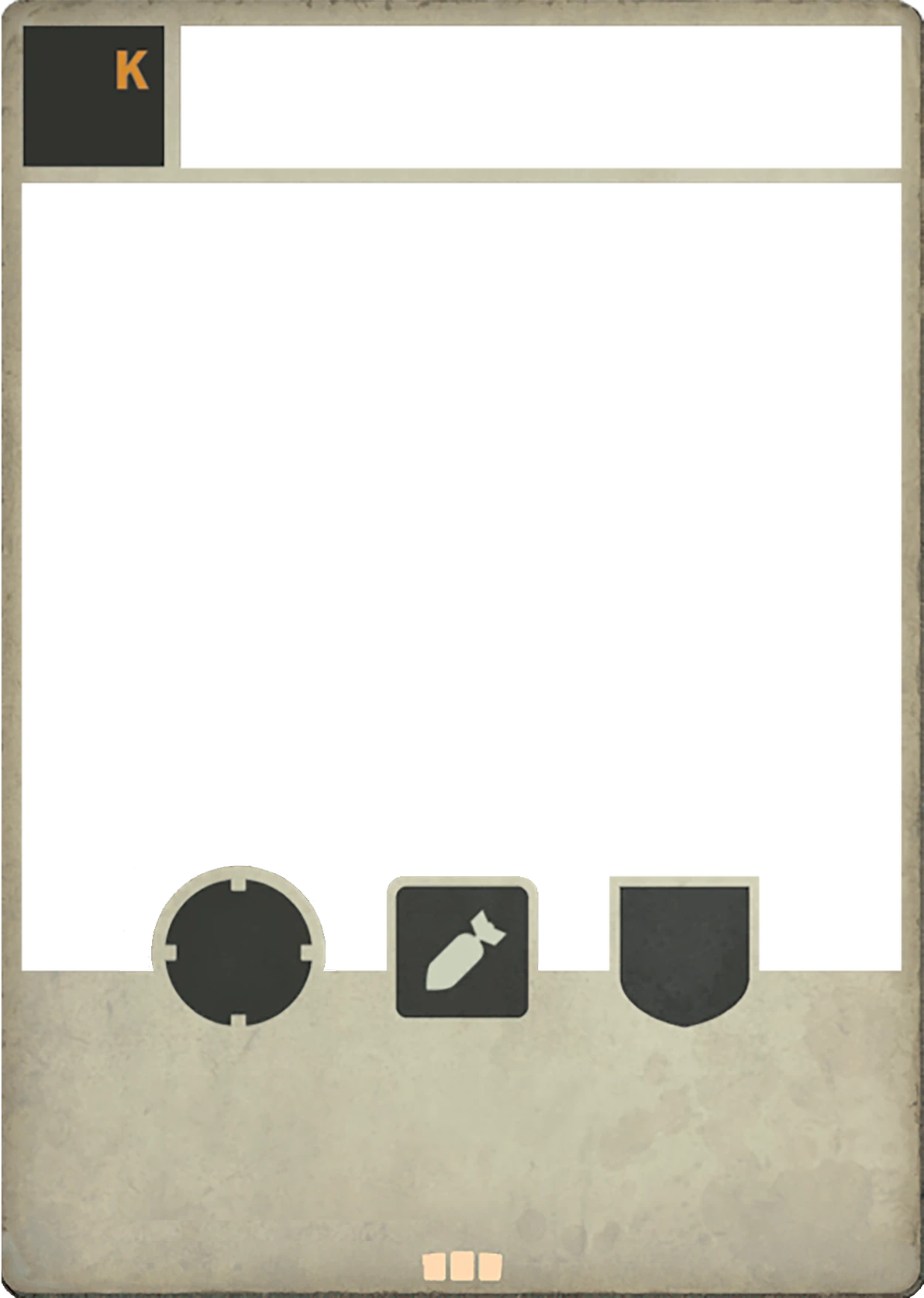 [KARDS] DIY素材-第5弹:空白单位:轰炸机（无国版） - 哔哩哔哩