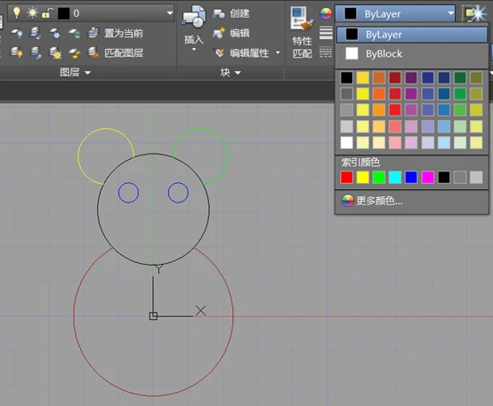 一文带你彻底搞懂CAD的Bylayer和Byblock：就像校长、老师和你的关系 - 哔哩哔哩
