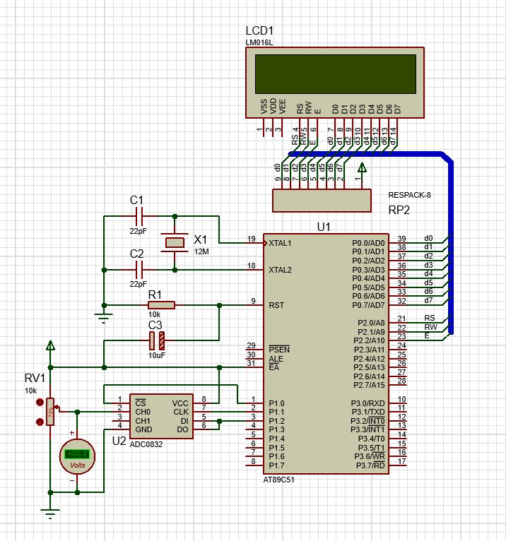 Proteus仿真综合实例（1） - 哔哩哔哩
