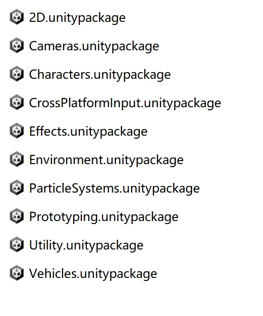 Unity Standard Assets资源 - 哔哩哔哩