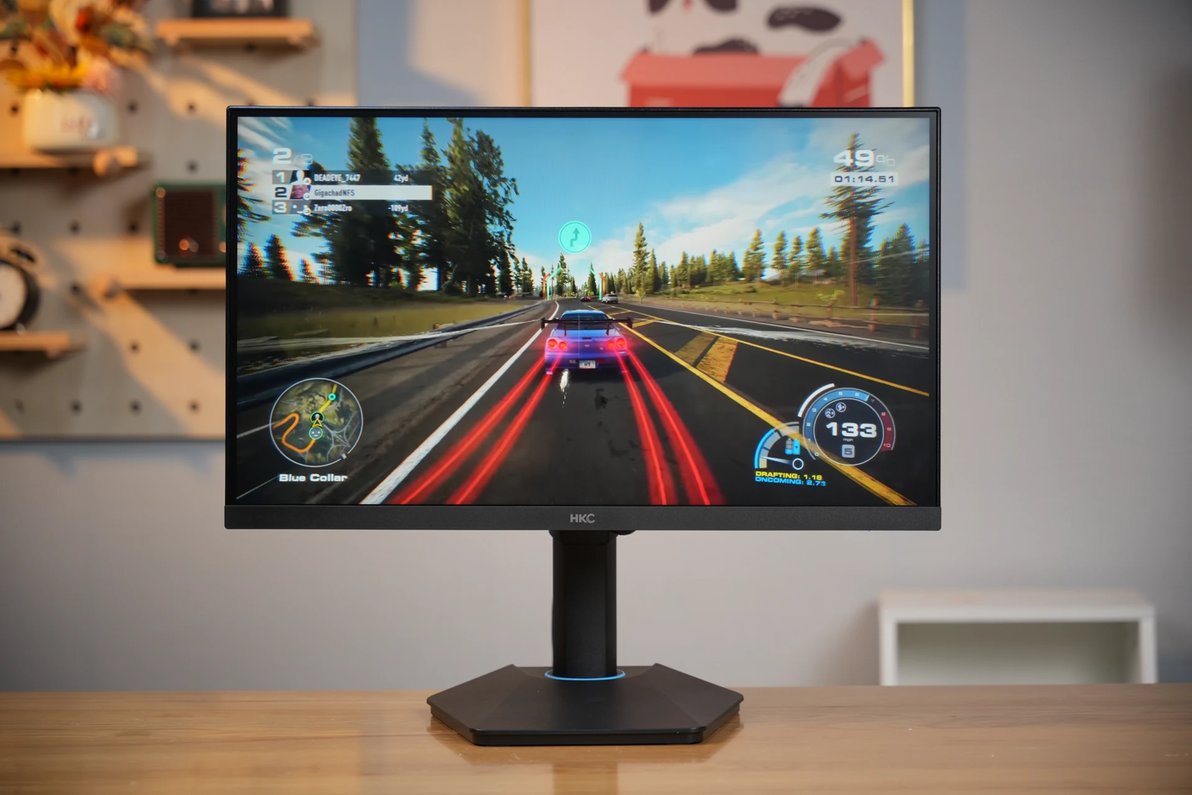 HKC猎鹰二代G25H4评测：大厂唯一，2K+240Hz组合拳打造电竞小屏旗舰 - 哔哩哔哩