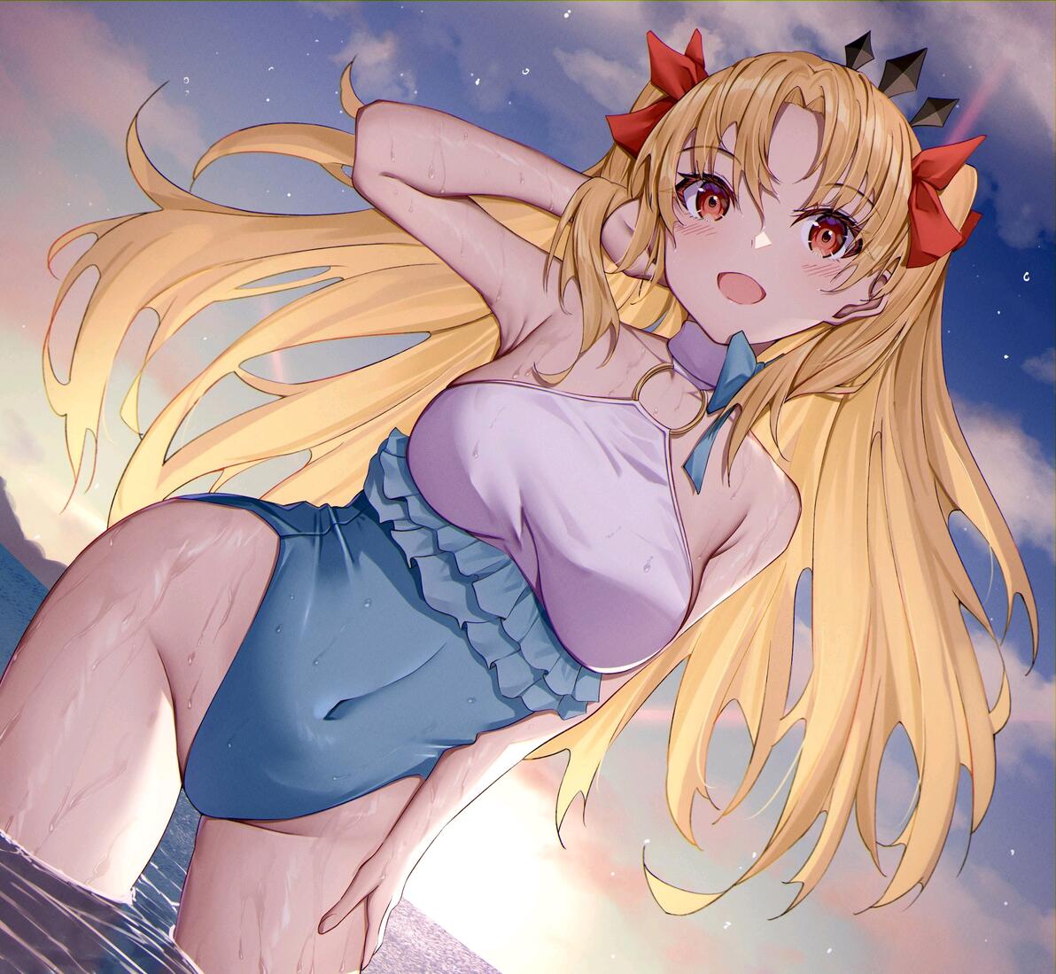 FGO太空艾蕾介绍：艾蕾宁拼一死，众麻辣安敢一战 - 哔哩哔哩