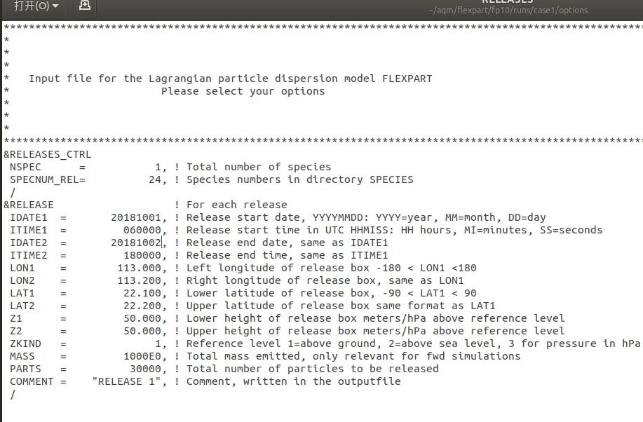 FLEXPART模型操作流程 - 哔哩哔哩