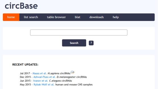 常用网站介绍|circRNA研究常用数据库——circBase（一） - 哔哩哔哩