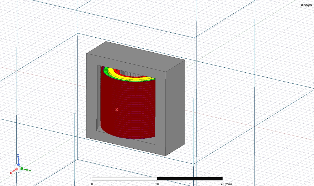 Ansys PEmag 创建模型—— 变压器篇 - 哔哩哔哩