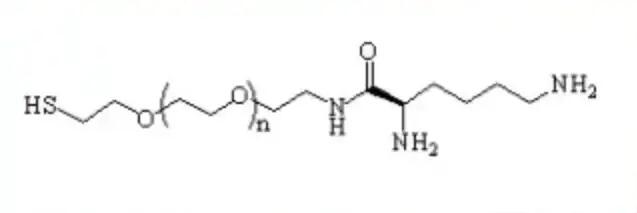 SH-PEG-Lysine，巯基聚乙二醇赖氨酸，可以与金属表面或其他材料表面发生反应 - 哔哩哔哩