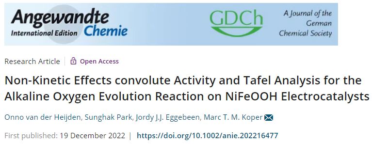 Angew.重磅发文！直接从极化曲线中解读Tafel斜率 - 哔哩哔哩