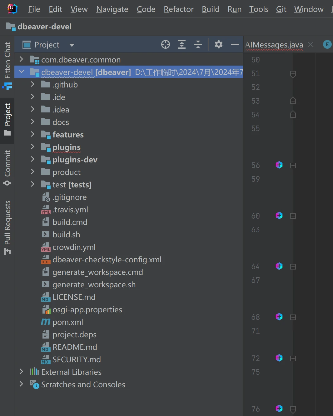 全网首创，dbeaver AI 插件功能实现自定义适配AI大模型 - 哔哩哔哩