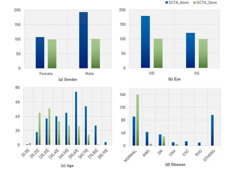 OCTA-500：用于光学相干断层扫描血管造影研究的视网膜数据集|文献速递 - 哔哩哔哩