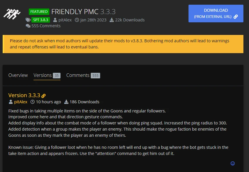 离线塔科夫MOD:FRIENDLY PMC 3.3.3最新指挥指令精翻 - 哔哩哔哩