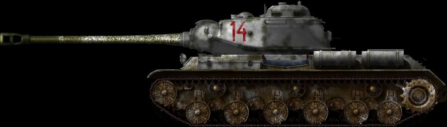 苏联斯大林重拳IS-2重坦涂装一览 - 哔哩哔哩