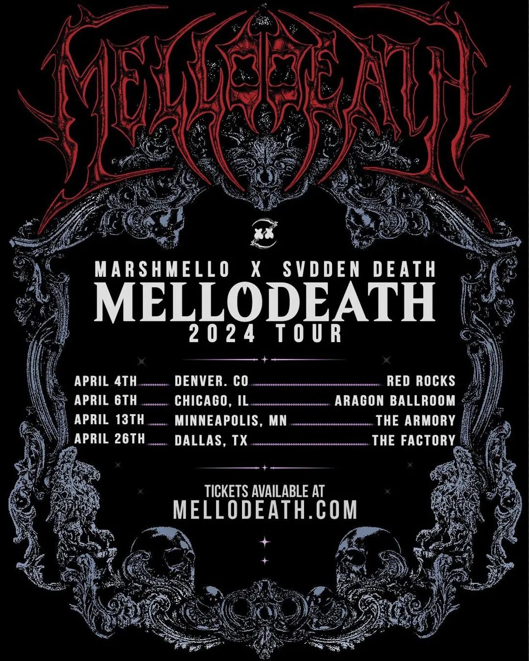 每周快讯 |Marshmello将与SVDDEN DEATH开启联合巡演“Mellodeath” - 哔哩哔哩