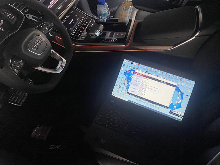 奥迪Q7 55T刷ecu唤醒V6潜在性能：兼顾舒适与性能，大型SUV也能拥有驾驶 - 哔哩哔哩