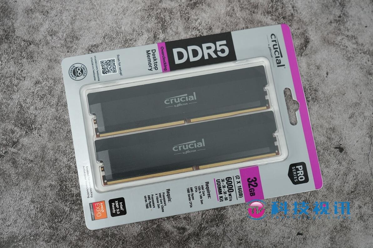 更低延迟！超频玩家必备 英睿达DDR5-6000内存评测 - 哔哩哔哩