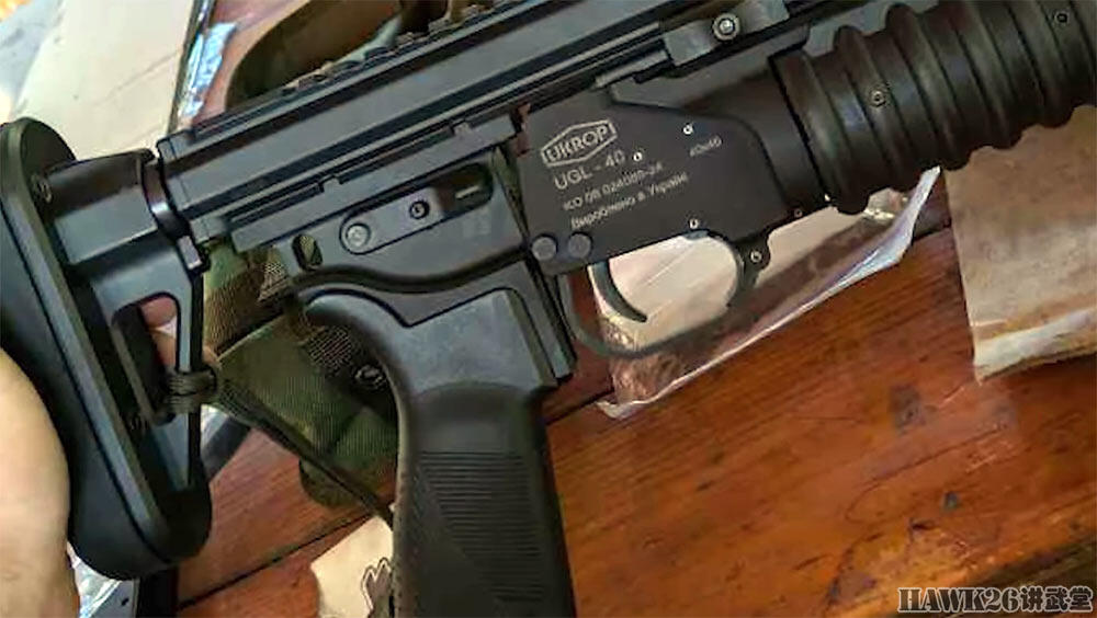 图说：乌克兰UKROP UGL-40下挂榴弹发射器 系直接仿制美国M203 - 哔哩哔哩