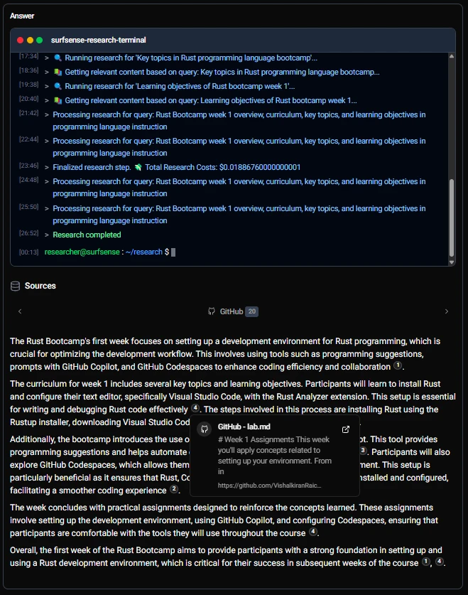 告别信息孤岛！SurfSense：打造你的专属AI知识库与智能研究助手 - 哔哩哔哩