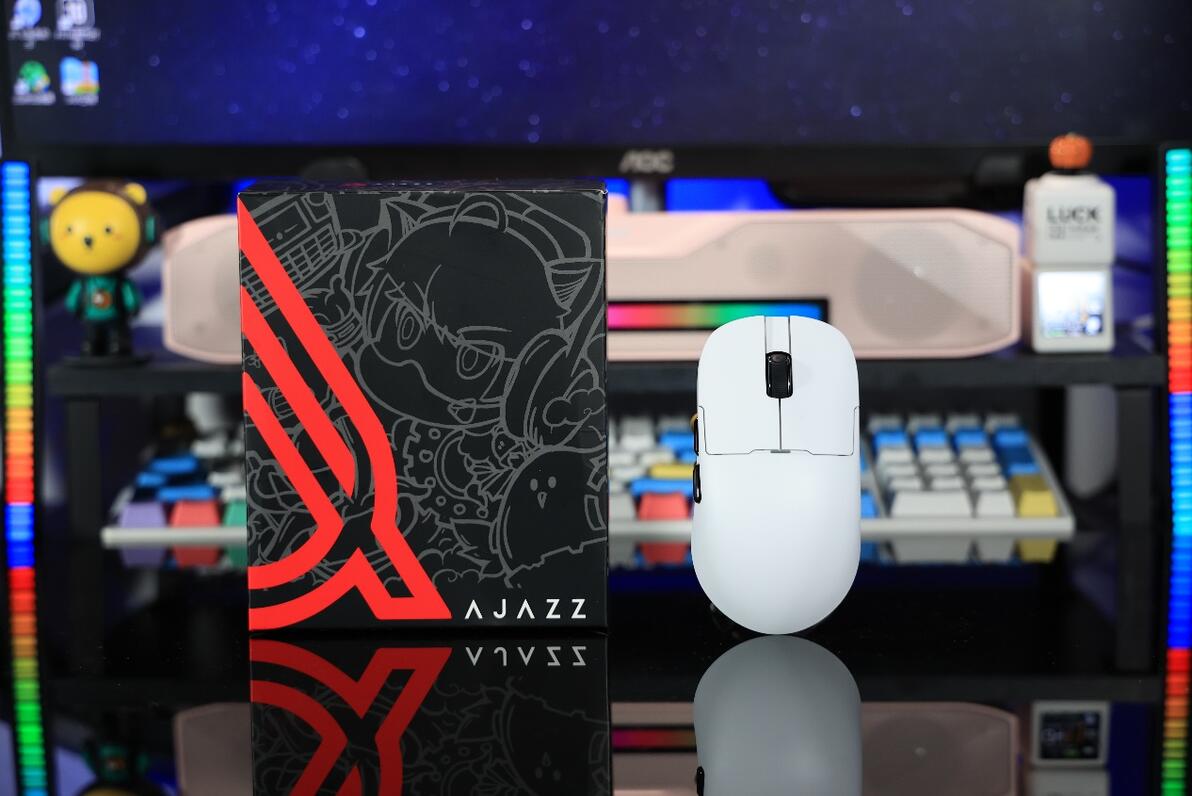 黑爵AJ159 PRO无线三模游戏鼠标深度评测：性能与颜值并存之选 - 哔哩哔哩