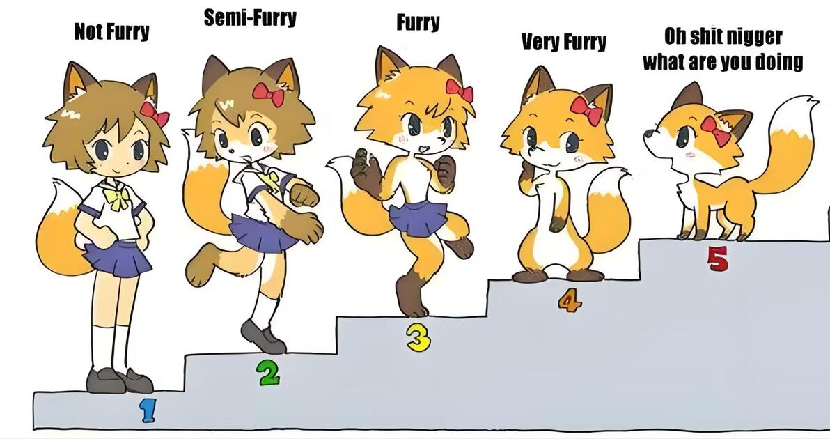 “Furry等级图”其实是一个巨大的误解 - 哔哩哔哩