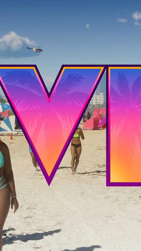 GTA6壁纸 64张图片 [电脑手机] 游戏海报 [横屏竖屏 AI修复版] 4K - 哔哩哔哩