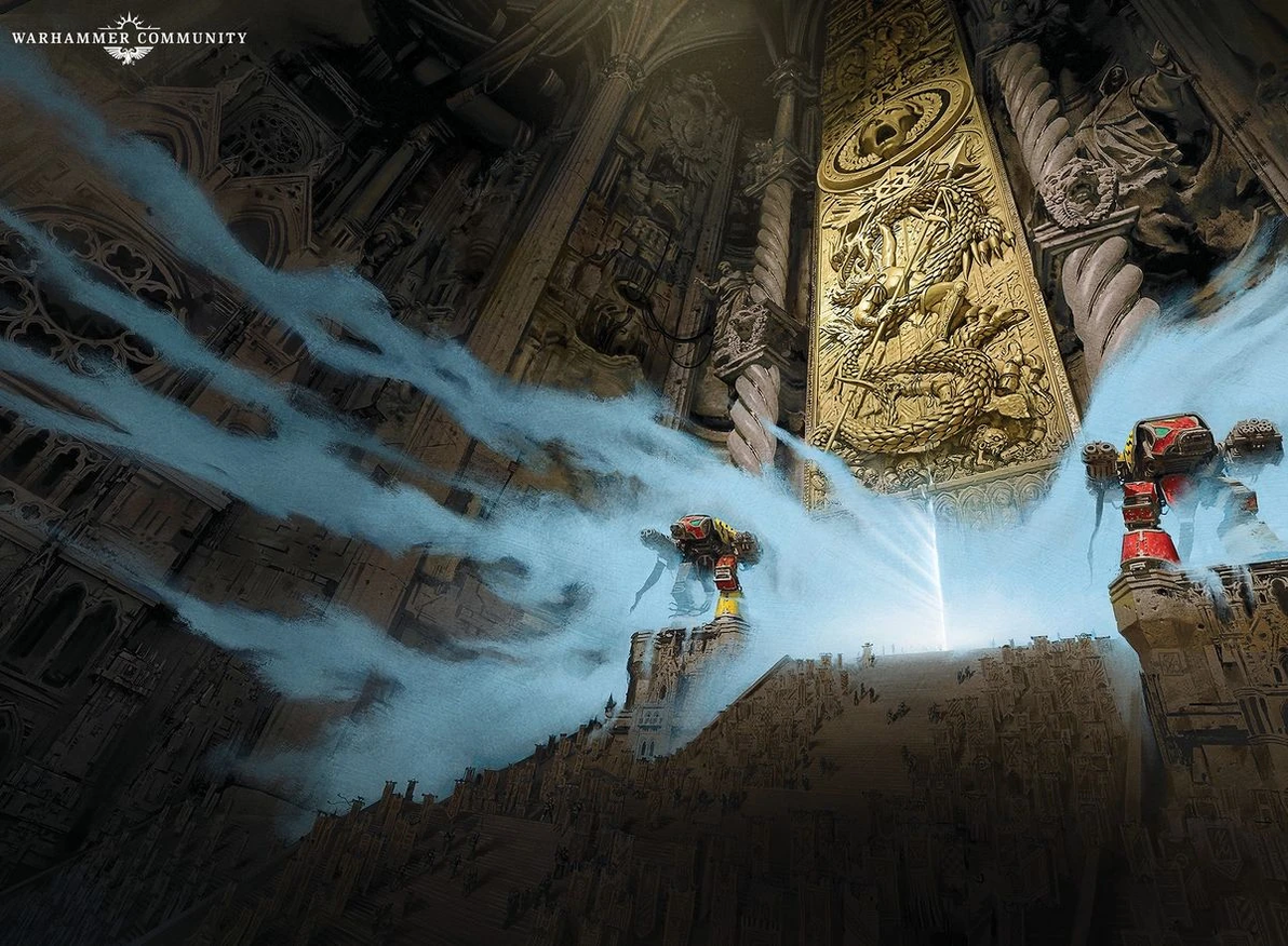 【战锤40K】宏伟奇观：帝国皇宫 - 哔哩哔哩