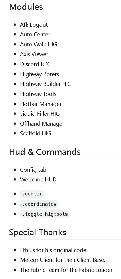 [彗星端]MeteorClient插件整理及功能介绍 - 哔哩哔哩