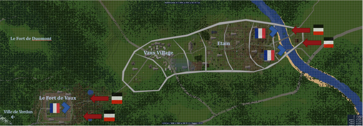 Minecraft薰衣草一战地图系列①Verdun-Vaux凡尔登-沃克斯要塞 - 哔哩哔哩