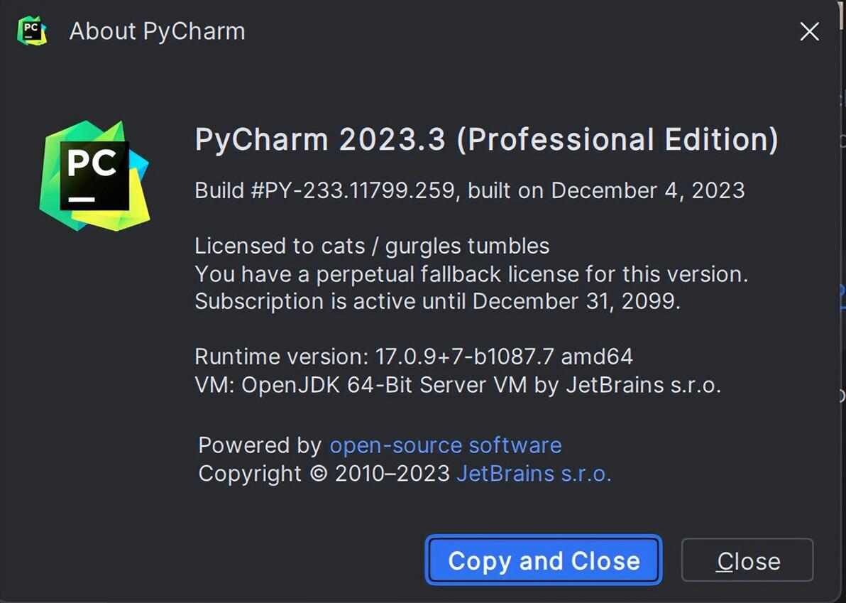 PyCharm AI Assistant 一键激活到2099，全网唯一的一码通 - 哔哩哔哩