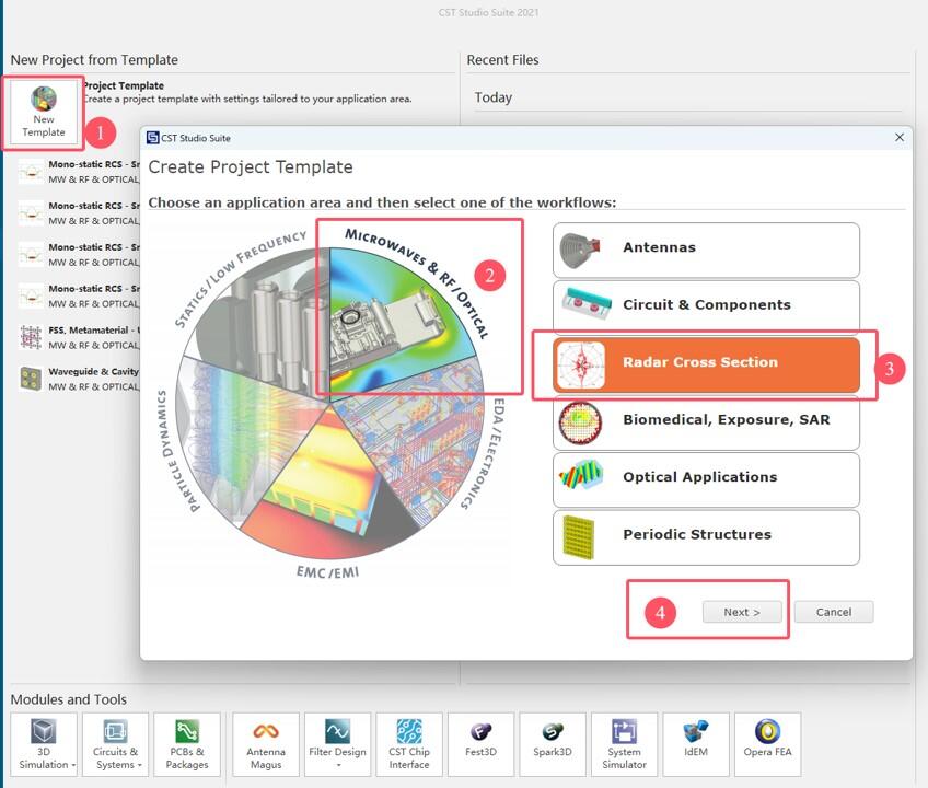 CST中RCS仿真模拟 - 哔哩哔哩