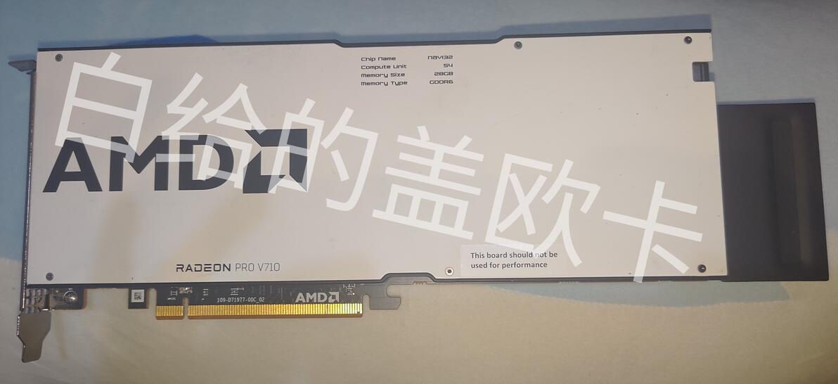 Radeon Pro V710 - 哔哩哔哩