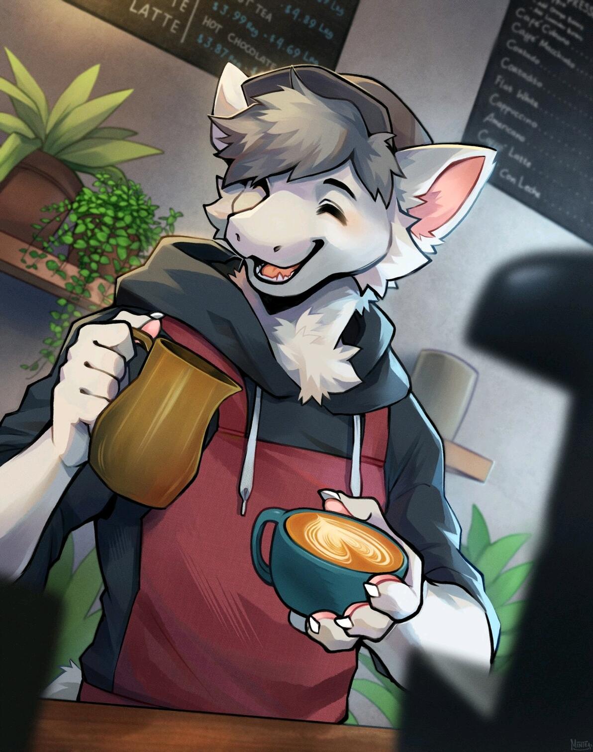 Furry图片转载 Twitter作者::Mintea.6 - 哔哩哔哩